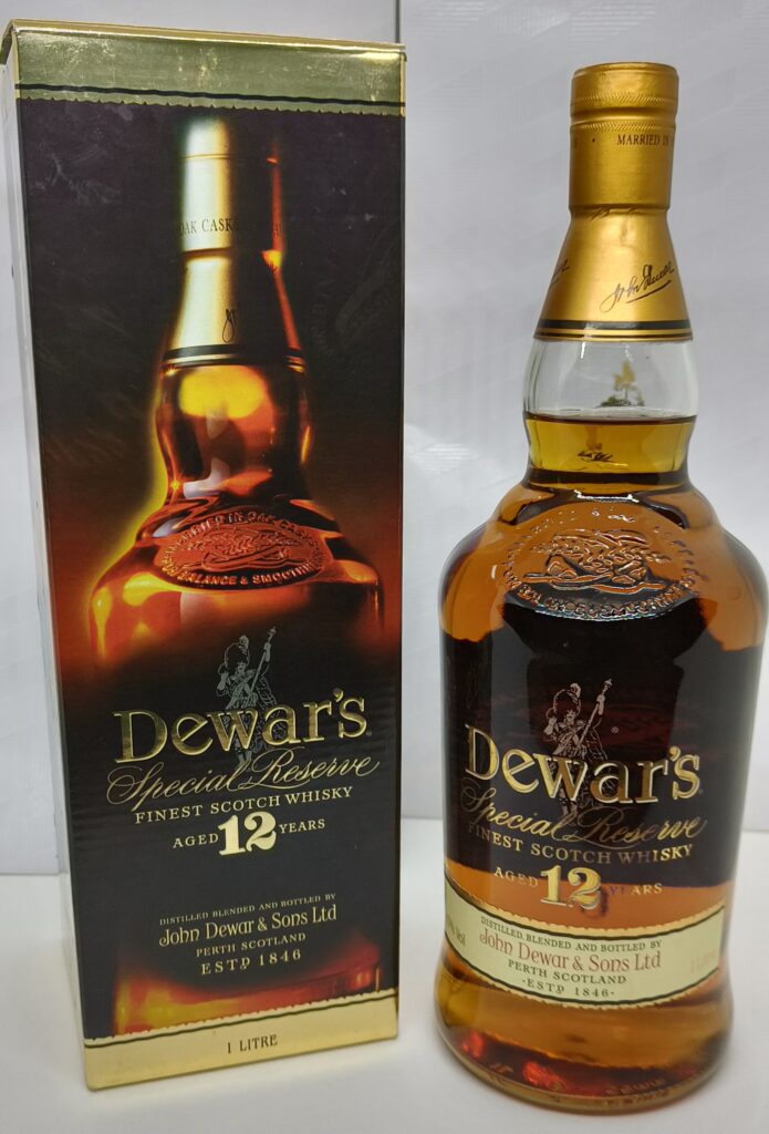 Dewar’s – 12 Year Old (Special Reserve) 1 Litre – The818Collector
